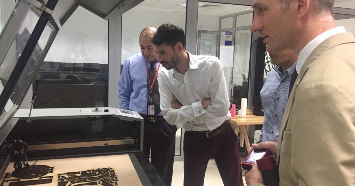 Iain McKinnon and Tim Adlam visited British Council Egypt - Global ...