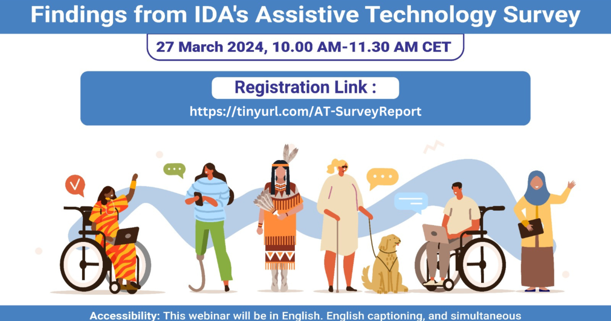 Assistive Technology Survey - launch event [IDA lead] - Global ...