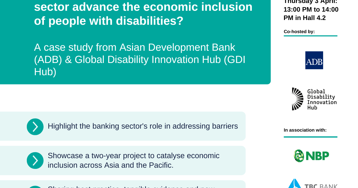 Global Disability Summit: Side Event 'How can Asia and the Pacific’s ...