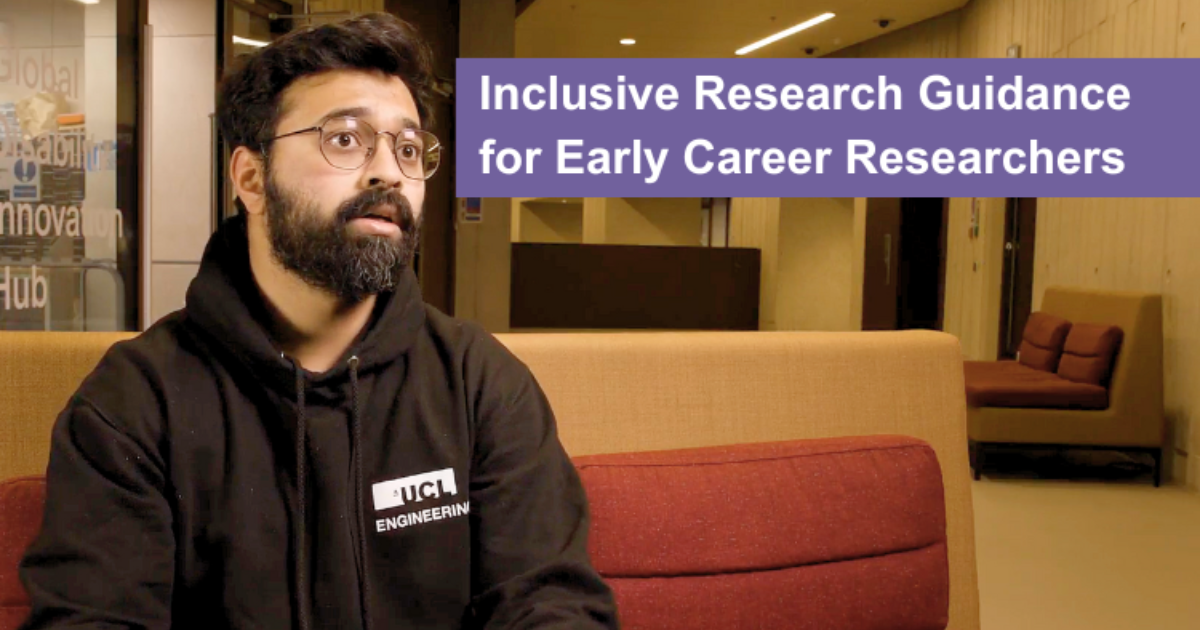 Inclusive Research Video Guidance for Early Career Researchers and ...