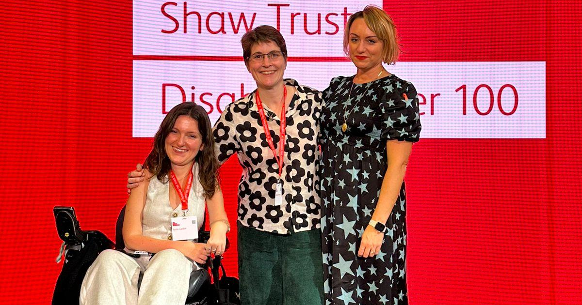 A trio of second place awards at the Disability Power 100 for Global Disability Innovation Hub ...