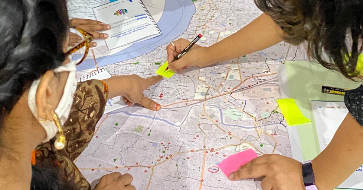 Co-design workshop exploring inclusive and accessible urban environment ...